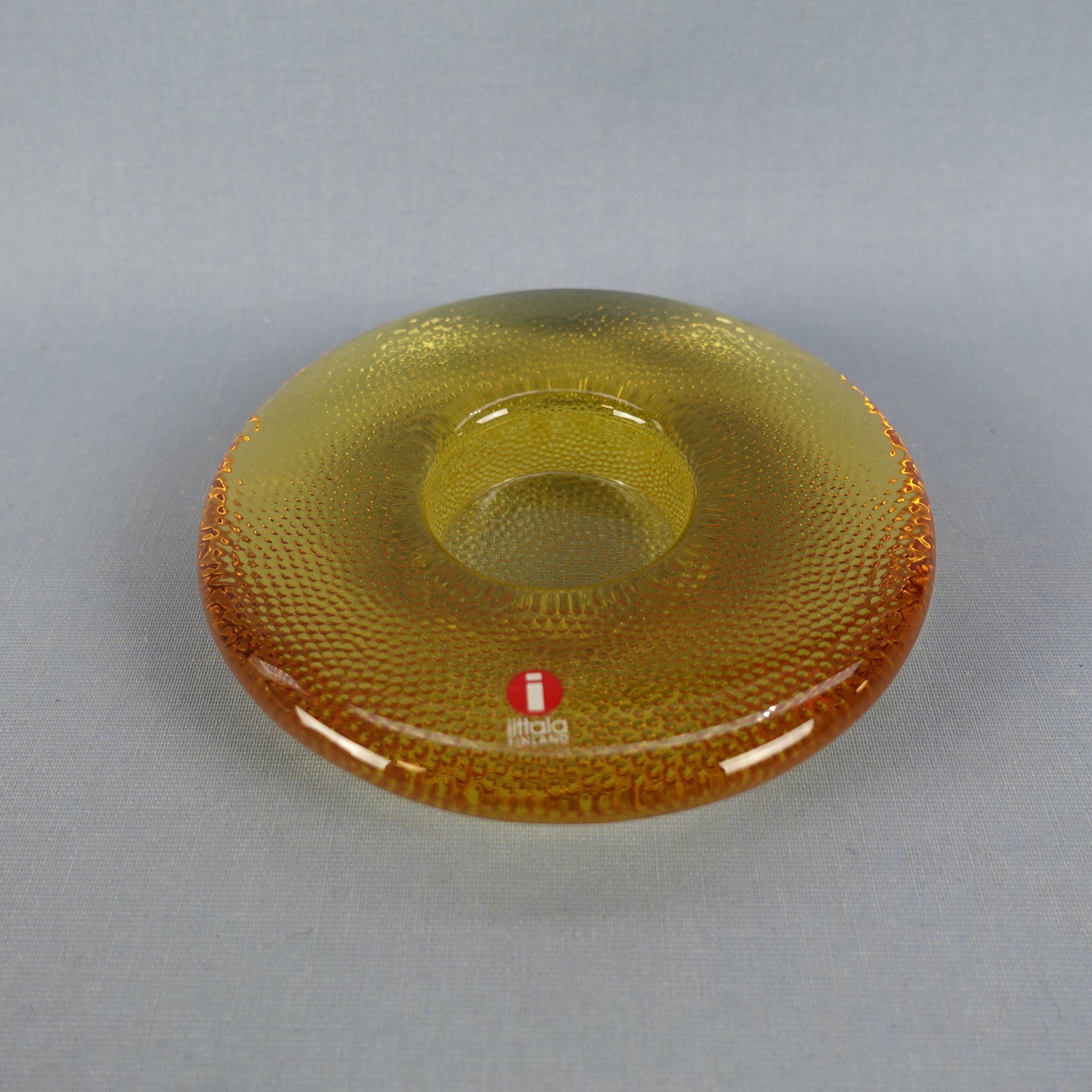 Iittala Nappi kynttilälyhty merensininen